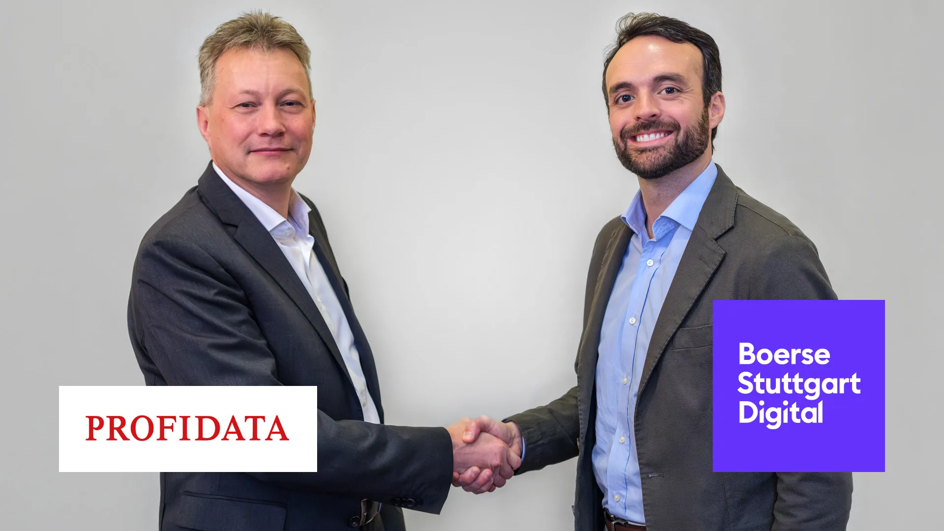 Partnerschaft zwischen Boerse Stuttgart Digital und Profidata